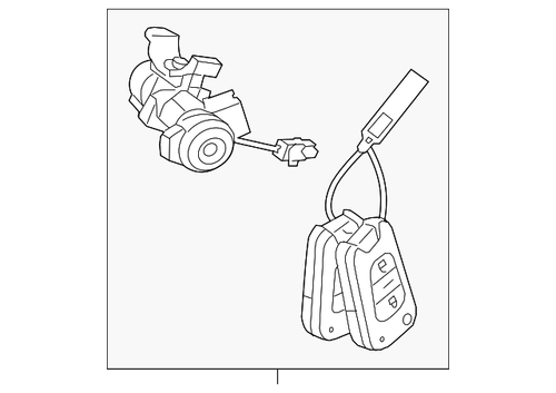 Genuine Kia Ignition Lock Cylinder 81905-1U220 | eBay