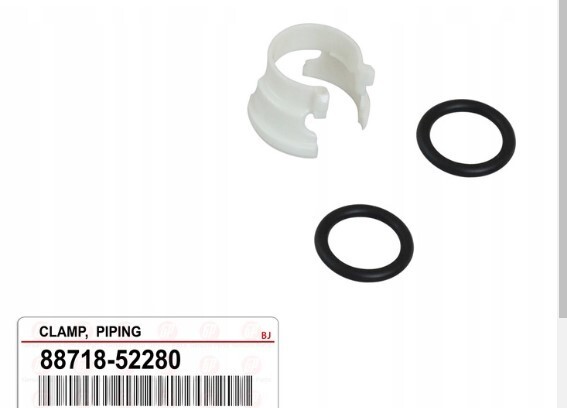 NEW OEM GENUINE TOYOTA A/C CONDENSOR HARD LINE LOCK CLAMP CLIP 88718 ...