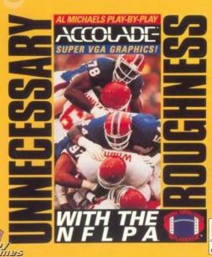 Unnecessary Roughness PC CD play NFL national football league team ...