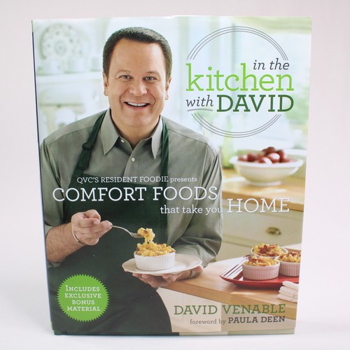 SIGNED In The Kitchen With David Venable QVC Comfort Foods Cookbook ...