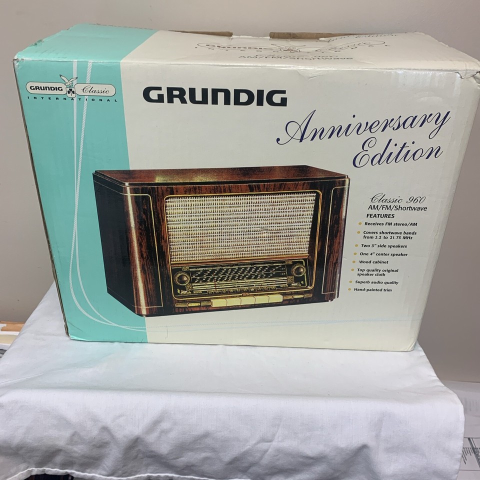 Grundig Classic 960 Am/Fm/Shortwave Radio Anniversary Edition Ex ...