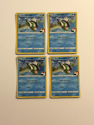 Hisuian Basculin Cosmos Holo Pokemon Prize Pack Card NM 068/195 SHIP ...