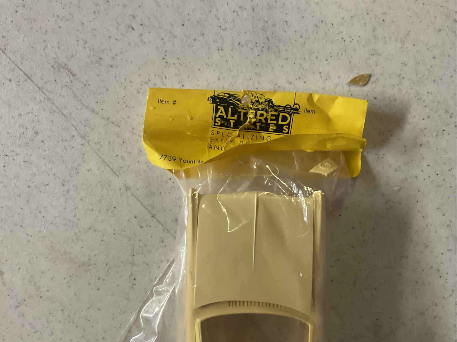 Altered States Resin Plymouth Barracuda Body | eBay