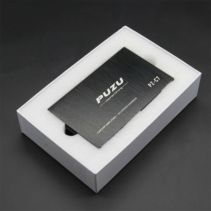 PUZU PZ-C7 Car DSP Amplifier ISO Wiring Harness 4x150W Car Amp pe66 | eBay