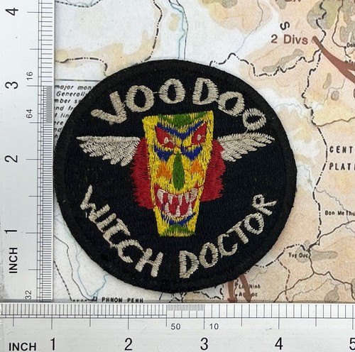 Patch , USAF F-101 Voodoo witch doctor Patch , t5-133 | eBay