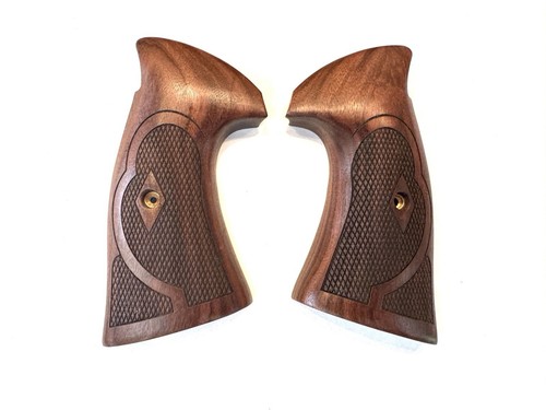 S&W Smith Wesson N SQUARE Roper Target Santos Rosewood Wood Grips ...