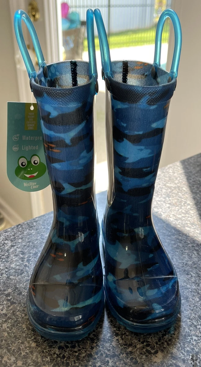 Real Camo Waterproof Boots Girls