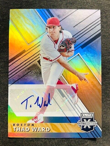 2019 Panini Elite Extra Edition #171 Thaddeus Ward Rookie RC Auto ...