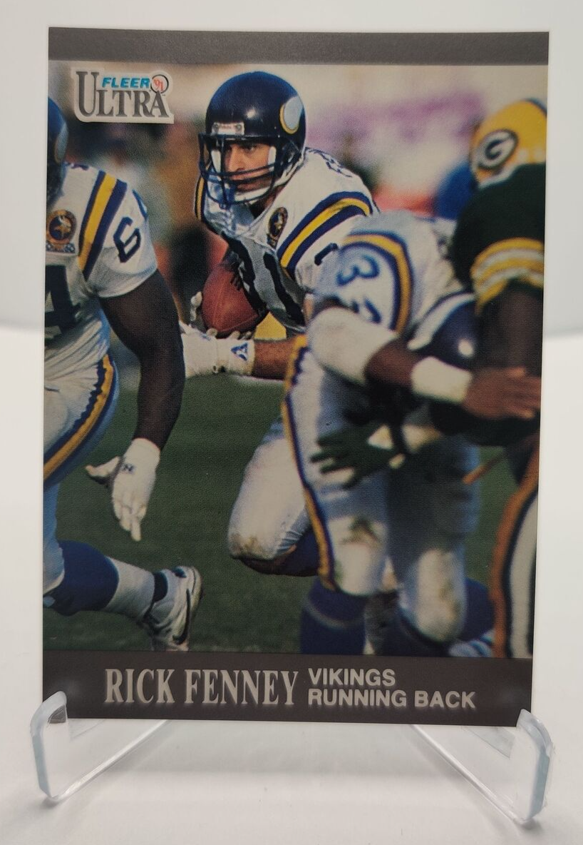 1991 Fleer Ultra Football Card #195 Rick Fenney Minnesota Vikings | eBay
