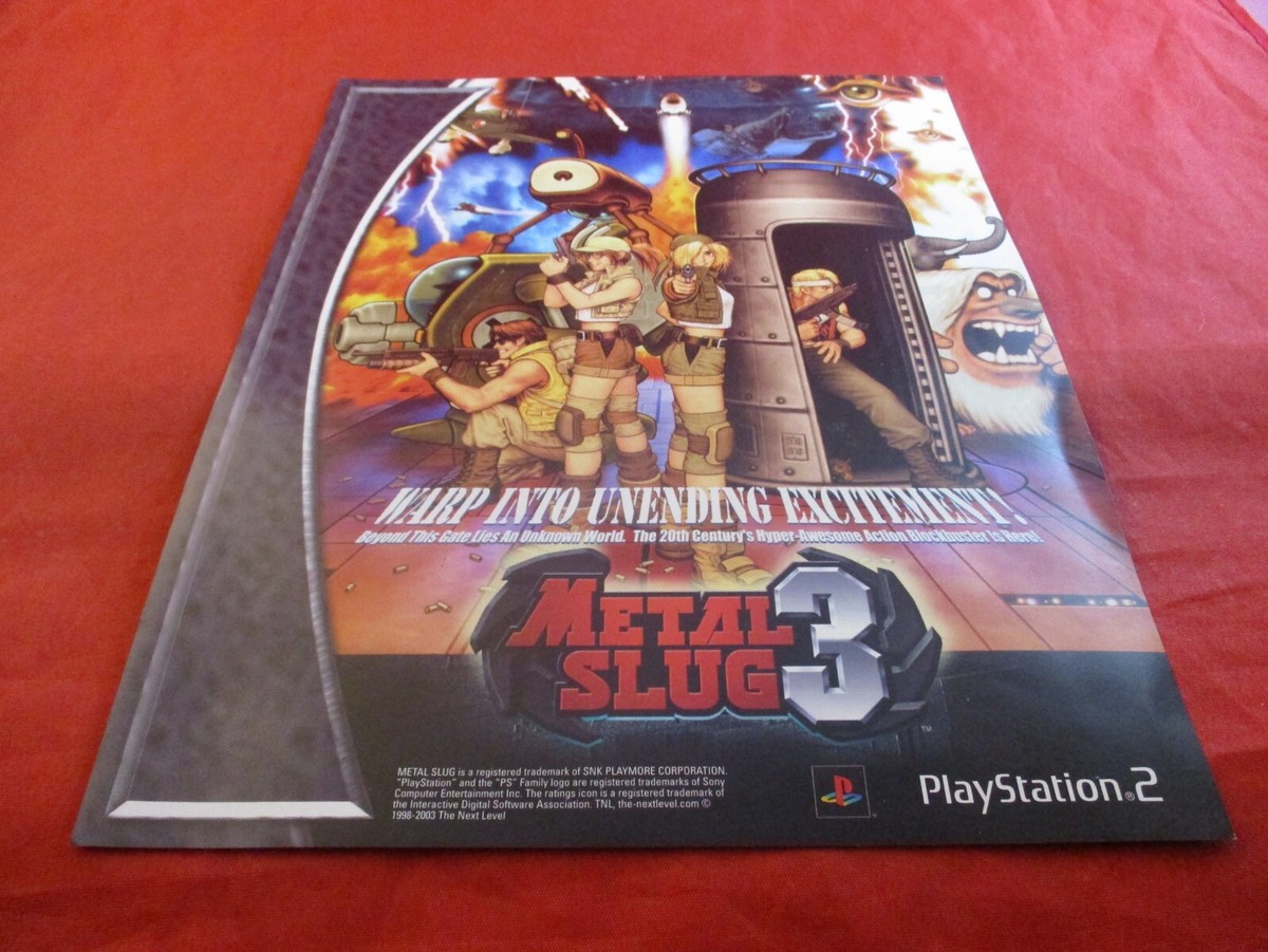Metal Slug 3 Ps2
