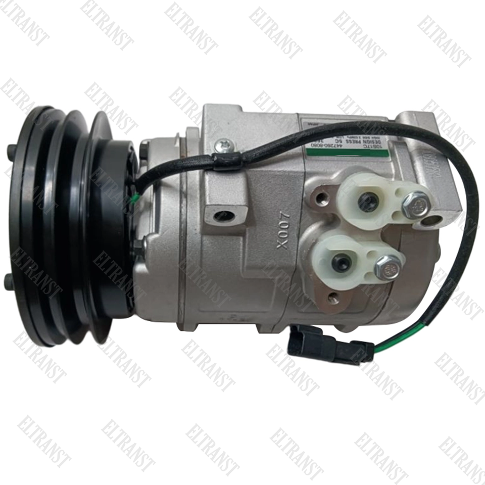 Denso 10S17C A/C Compressor 259-7244 for Caterpillar 3066 Engine 307D ...