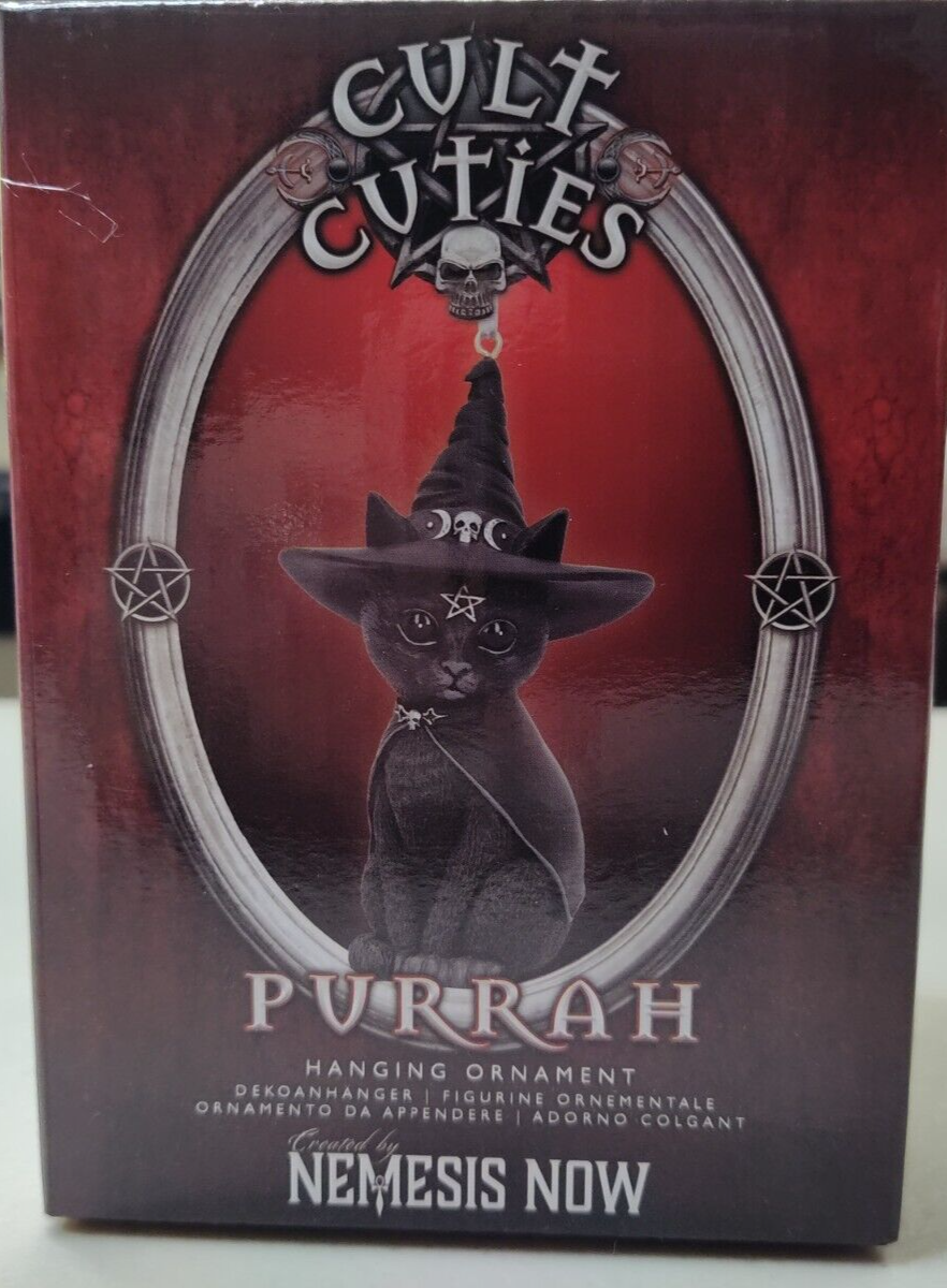 Cult Cuties Purrah Nemesis Now Witchcraft Cat | eBay
