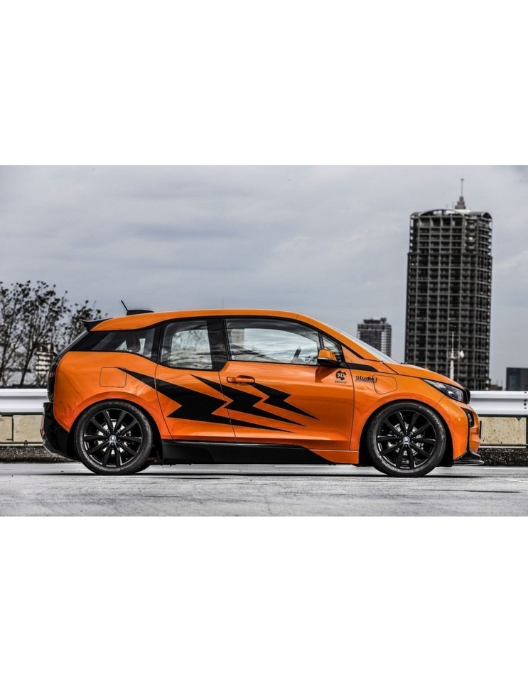 Gloss Black Rear Roof Spoiler Top Window Wing Lip For BMW I3 i3s ...