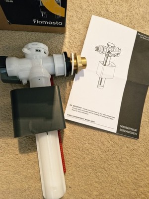 Flowmasta Side Entry Cistern Fill Valve Opened NEW ~ FREE SHIPPING ...
