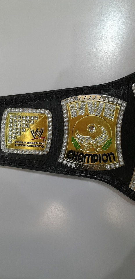 EDGE SPINNER WORLD HEAVYWEIGHT WRESTLING CHAMPIONSHIP 4MM BELT (Replica ...