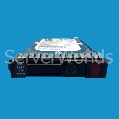 HP 656108-001 1TB SATA 7.2K 6GBPS 2.5" Hot Plug Drive 655710-B21 713969 ...