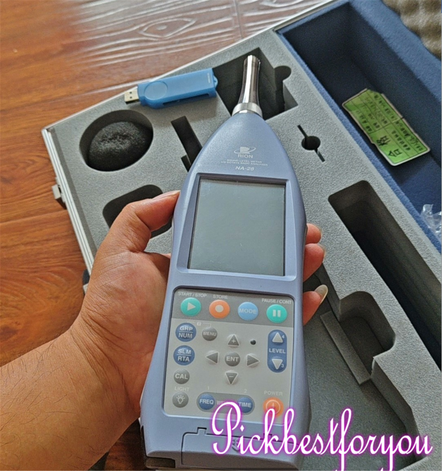 RION NA-28 Sound Level Meter Precision Sound Level Meter Used Working # ...
