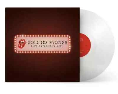 The Rolling Stones - Live at Racket, NYC - RSD 2024, White LP Vinyl ...