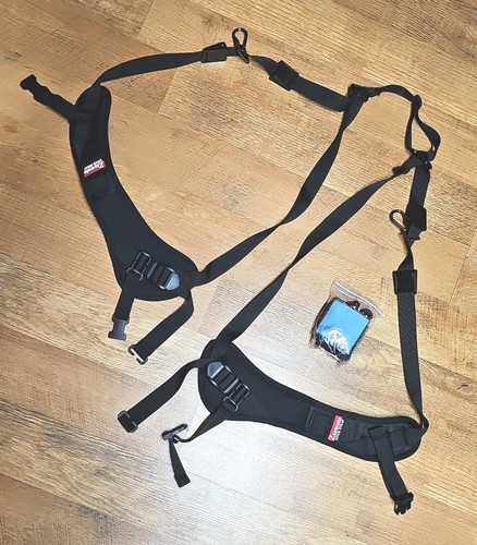 Ztowoto Double Shoulder Camera Strap Harness Quick Release Adjustable ...