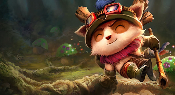 Official League of Legends Teemo Plush Toy Doll Genuine Cosplay Stuffed ...