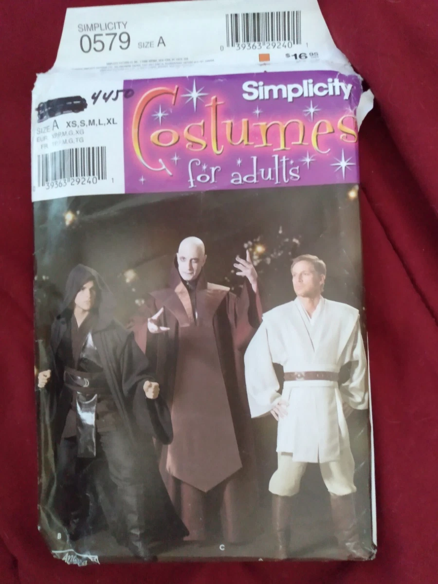 Jedi Costume Sewing Pattern