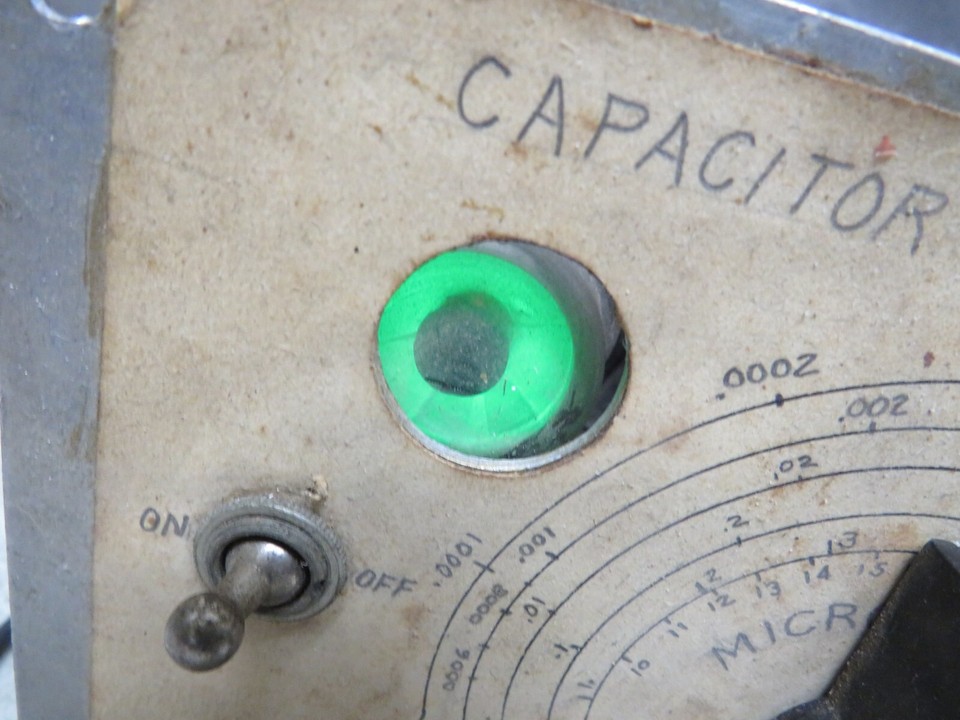 Vintage Electronics Test Bench Capacitor Bridge Tube Chassis | eBay