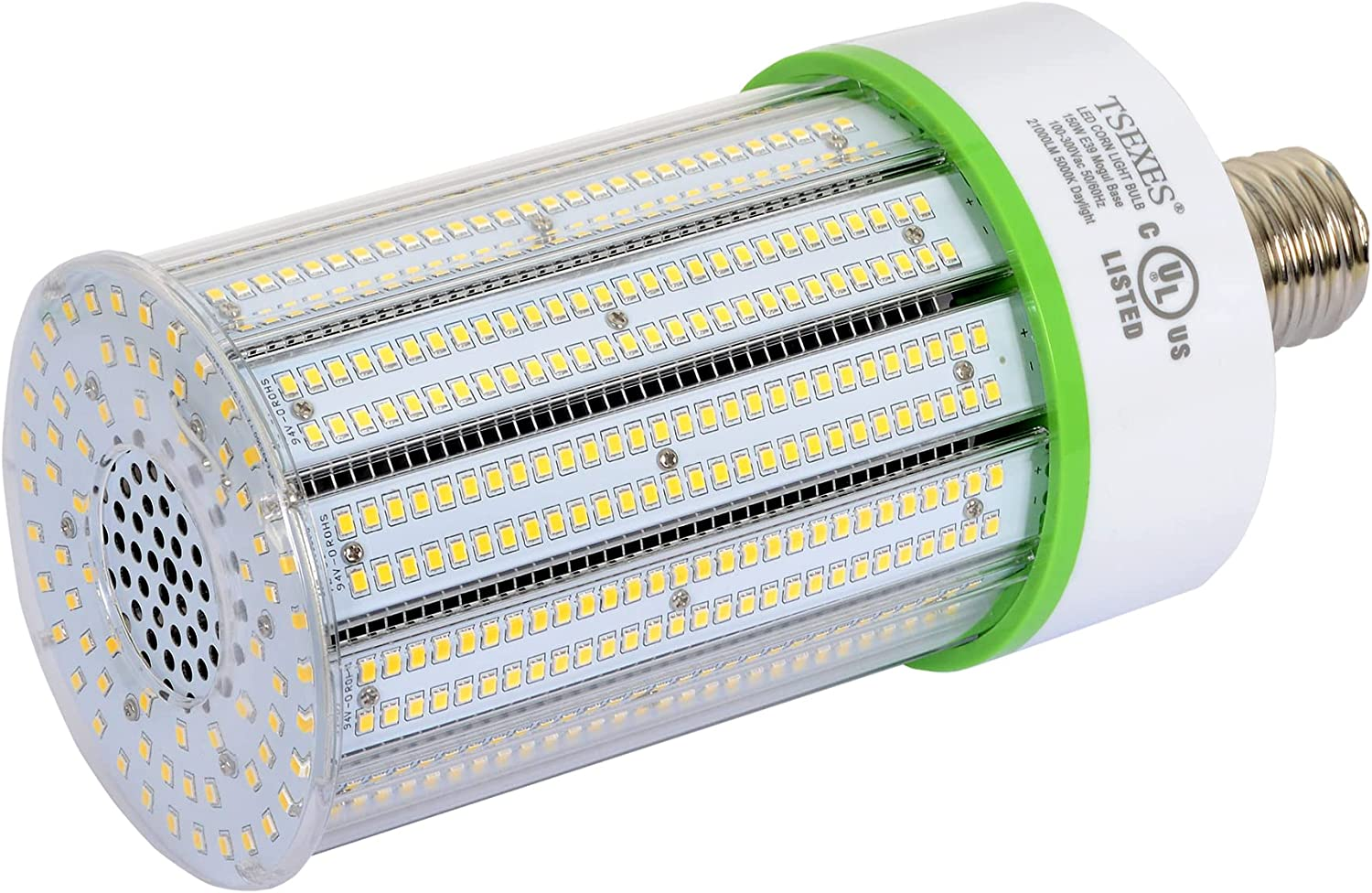 UL Listed 150W LED Corn Light Bulb,E39 Mogul Base Led Bulb 21000Lumen ...