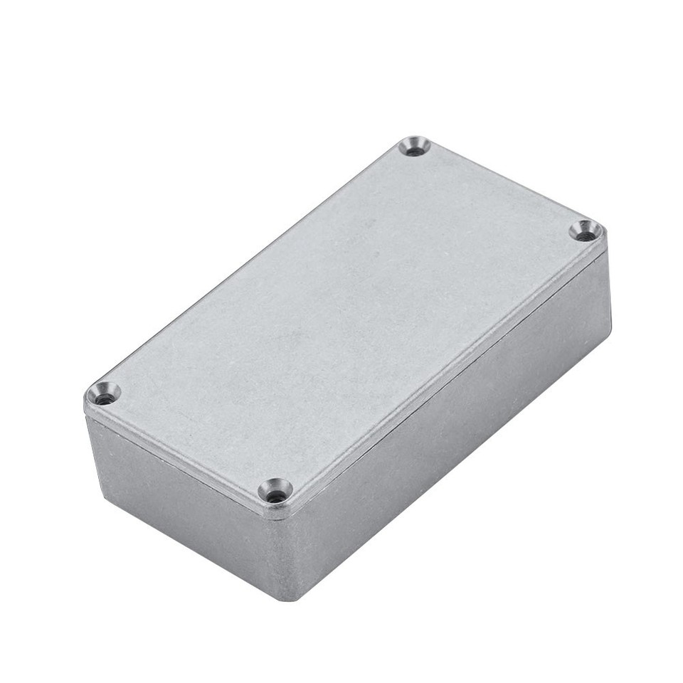 3PCS 125B/1590N1 Aluminum Guitar Pedal Enclosure Metal Stomp Box ...