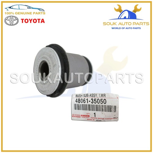 48061-35050 Genuine Toyota FRONT LOWER ARM BUSH, NO.1, RH/LH 4806135050 ...