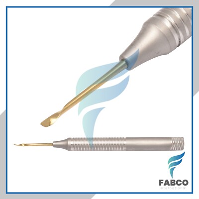 1Pcs Screw Extraction Periotome Root Screw Right Gold Coated Dental ...