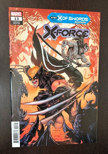 X-FORCE #13 (Marvel Comics 2020) -- Wolverine VARIANT -- Solem -- NM ...