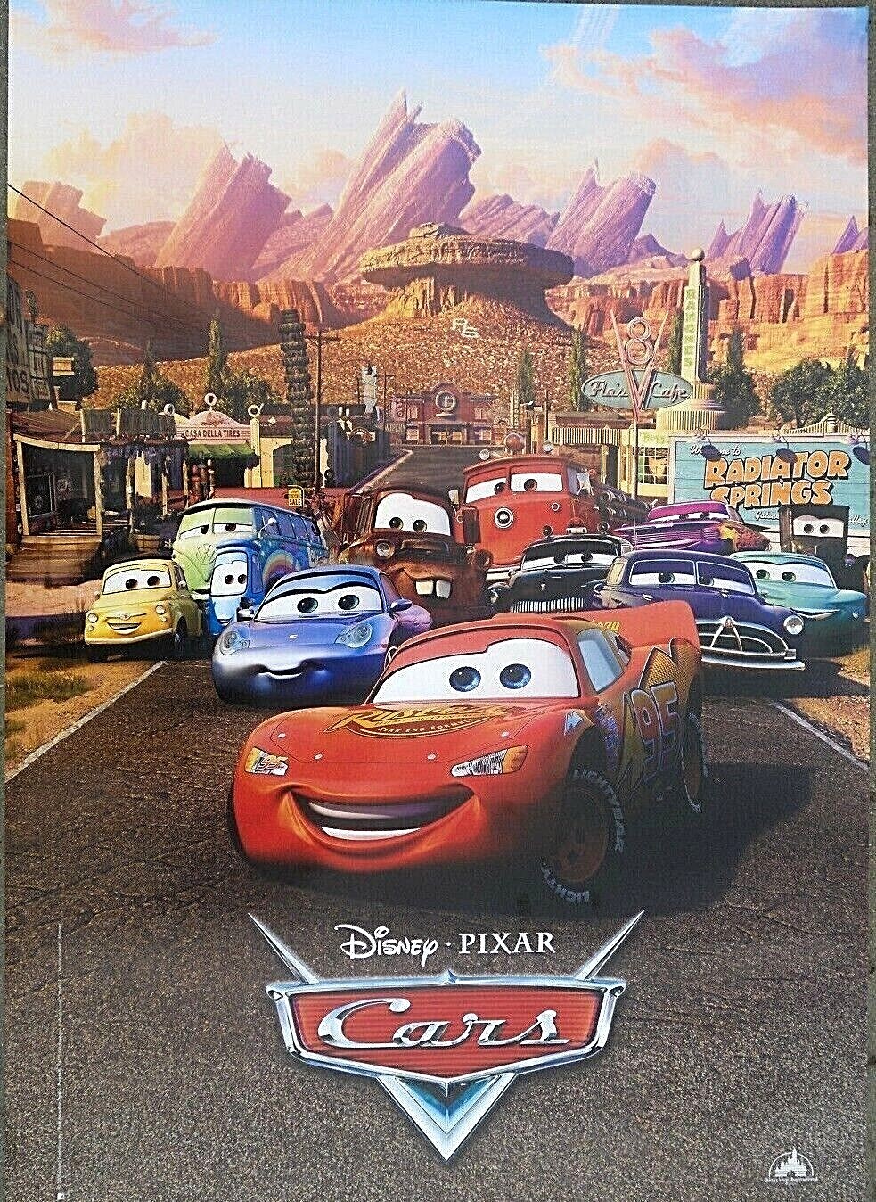 Cars 2006 Movie Poster