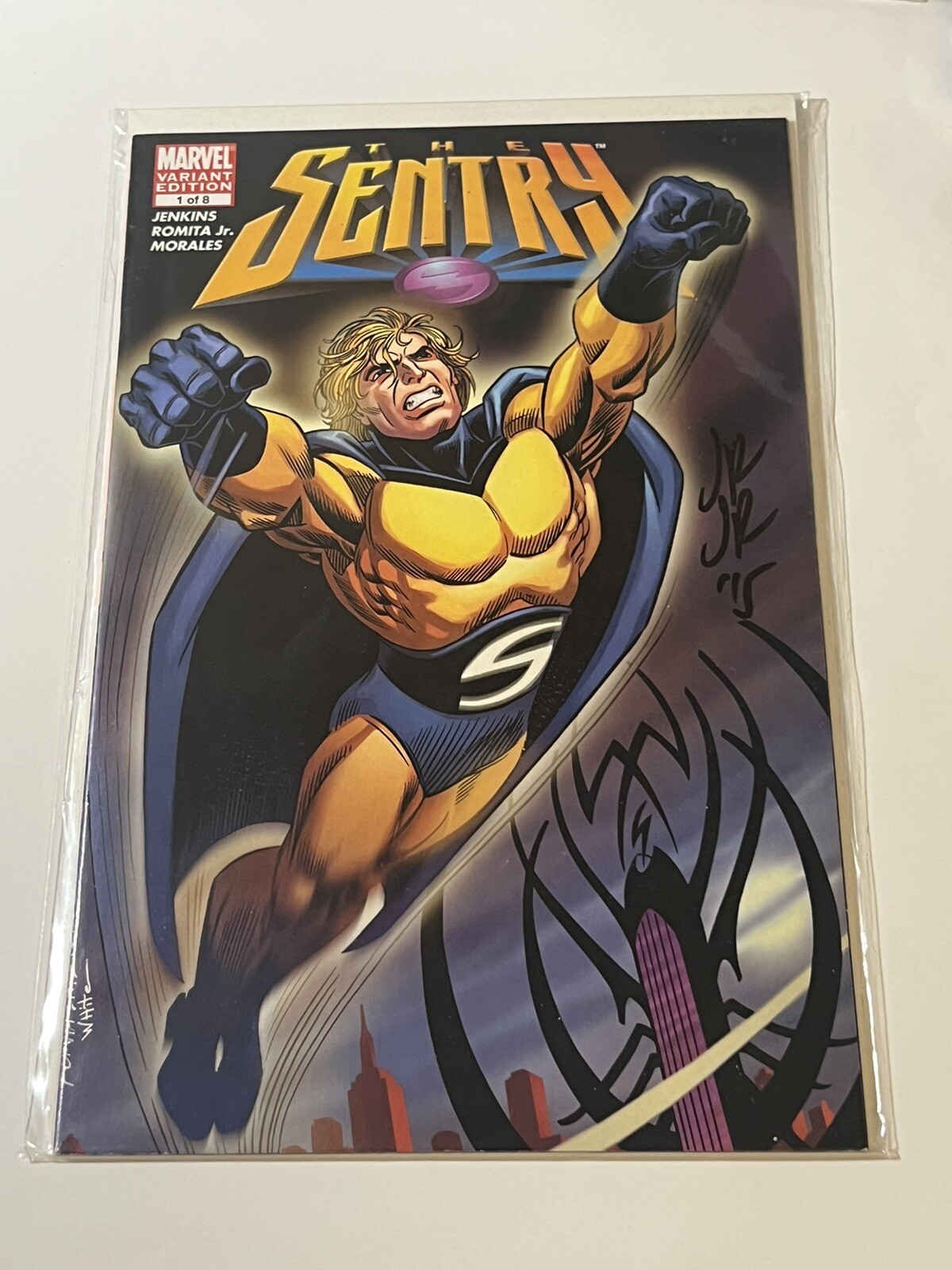 THE SENTRY (2005) #1 VARIANT EDITION SIGNED BY JOHN ROMITA JR. THUNDERBOLTS | eBay
