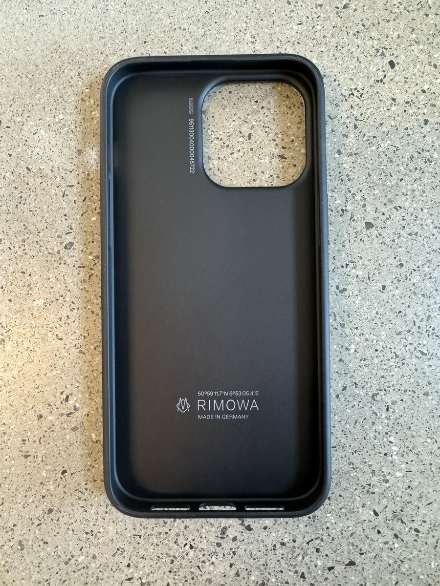 New | Rimowa I Phone Case | iPhone 16 Pro & Pro Max | Black New | Rimowa I Phone Case | iPhone 16 Pro & Pro Max | Black