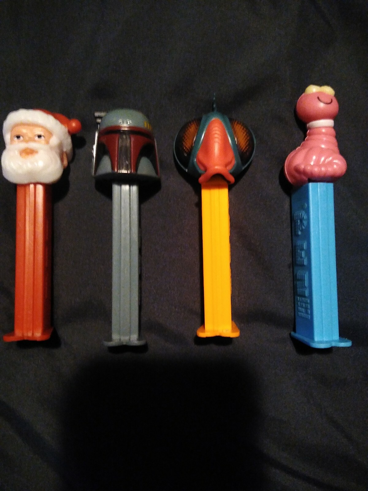 vintage pez dispensers lot of 4 collectables all brand new without ...
