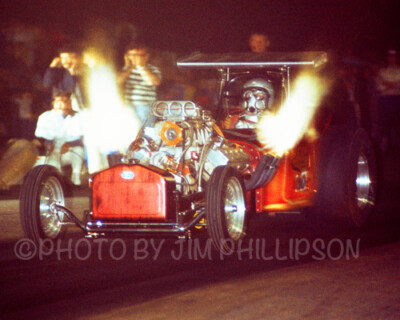 FUEL ALTERED DRAG RACING PHOTO "INSTANT-T" AT SACRAMENTO 1978 NHRA | eBay