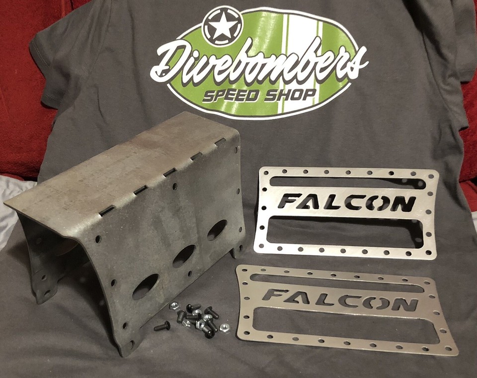 Falcon Shifter Pedestal 5" Tall Tunnel Mount For Mega Shifter Pro Stick ...