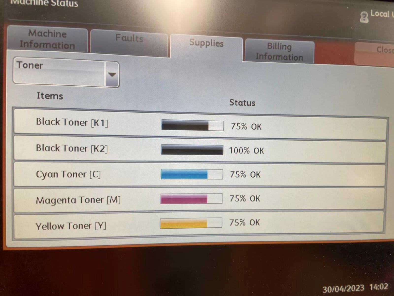 Fuji Xerox Color C60 A3 Production Printer Colour Multifunction ...