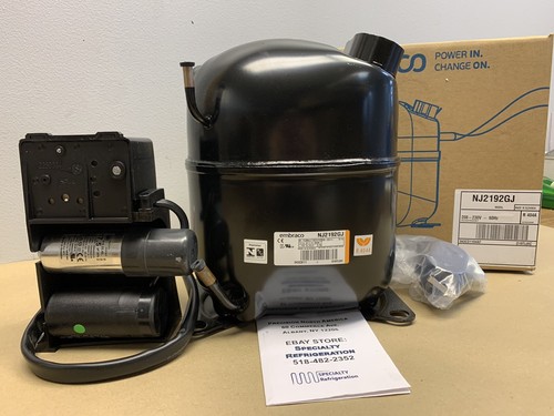 Embraco+NJ2192GJ+208-230V+Compressor+-+Black for sale online | eBay