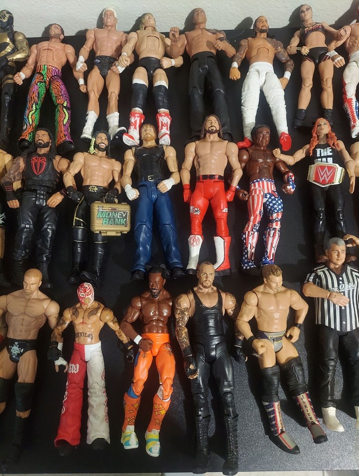 Lot of 35 WWE Action Figures | eBay