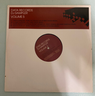 Data Records DJ Sampler Volume 5 12” vinyl record | eBay