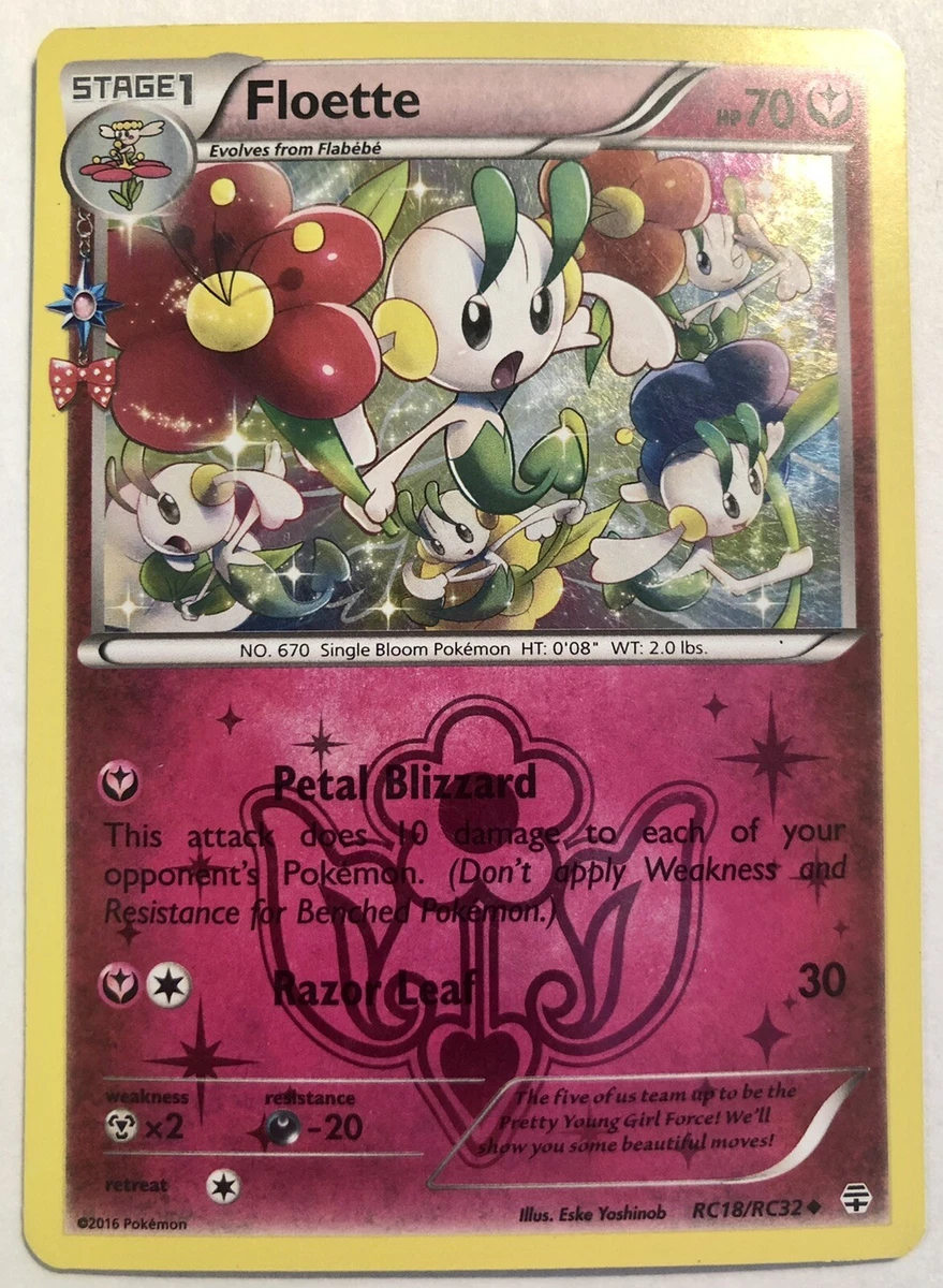 Pokemon Floette Card