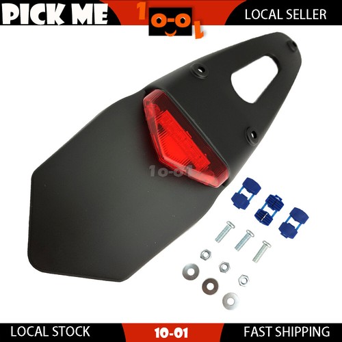 LED Number Plate Tail Brake light assembly Fit Honda XR250 XR400 XR650 ...