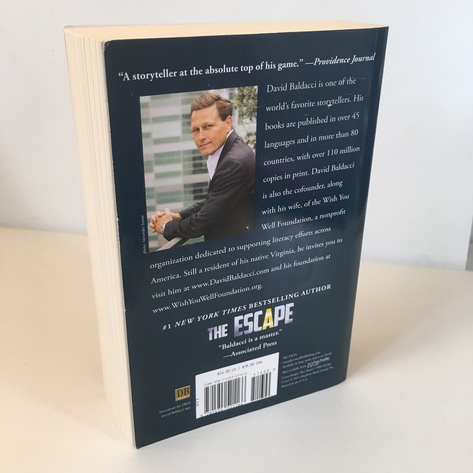 The Escape by David Baldacci ***Free Shipping for Each Added Trade PB ...