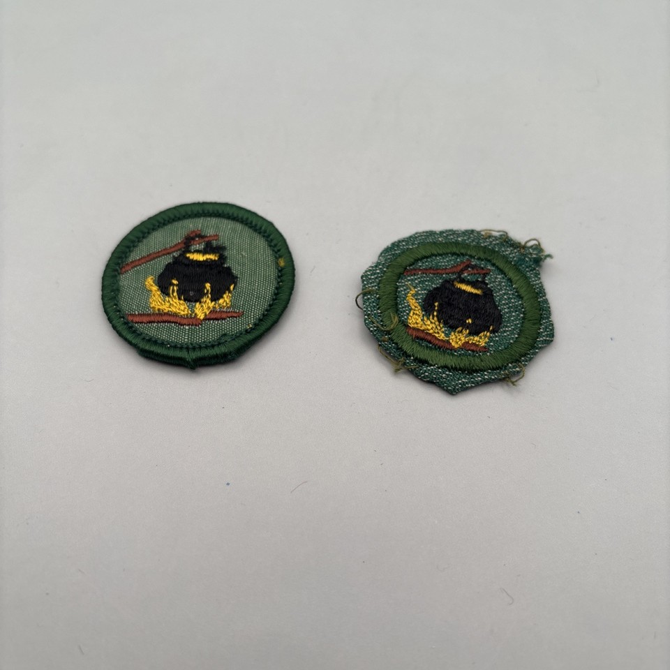 Girl Scout Outdoor Cooking Badge Vintage | eBay