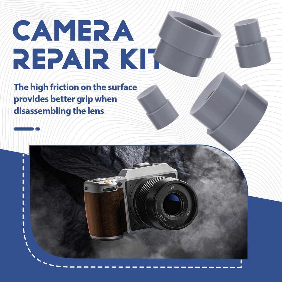 9Pcs/Set Lens Repair Tool Kit for Camera DSLR Removal Rubber 8-83Mm ...