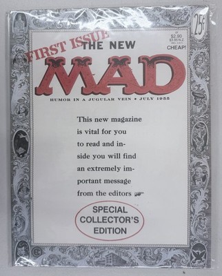 REPRINT 1985 of MAD MAGAZINE FIRST ISSUE July 1955 | eBay