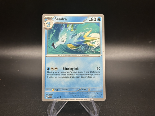Seadra - 117/165 Scarlet & Violet 151 - Pokémon TCG | eBay