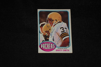 BARTY SMITH 1976 TOPPS SIGNED AUTOGRAPHED CARD #62 PACKERS | eBay