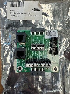 Tormax Exterior Door Module NEW with open package- US801792 | eBay